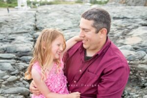 The Desimone Family | Beach Portrait | Newport, RI - Polar Square Designs