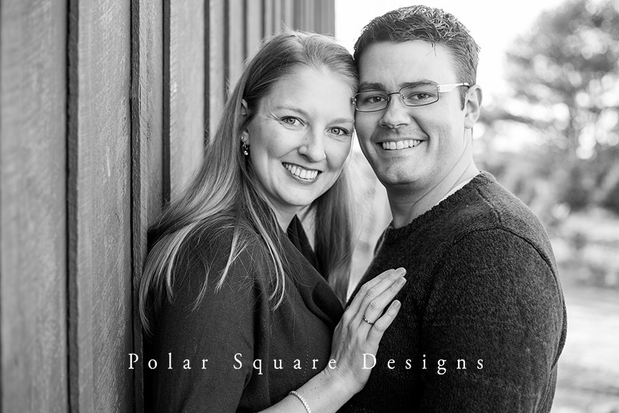 Amy Andrew Engaged Polar Square Designs
