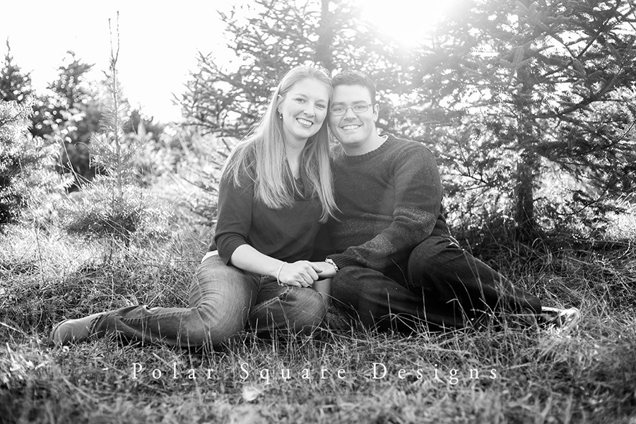 Amy Andrew Engaged Polar Square Designs