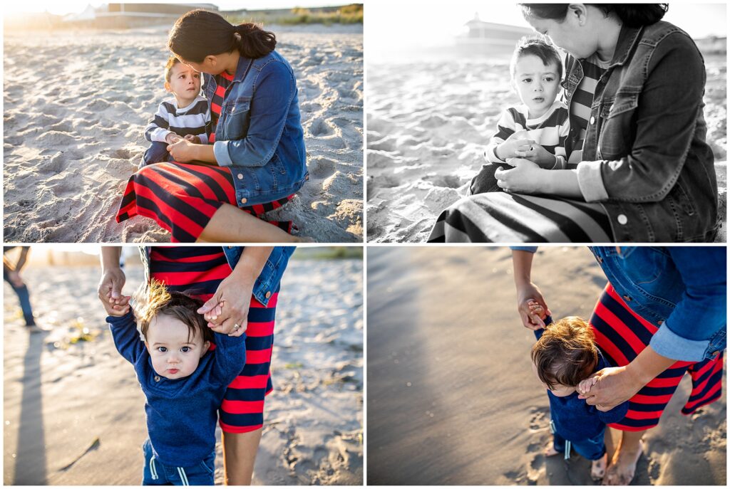 Camba-Kelsay Family | Narragansett Beach - Polar Square Designs