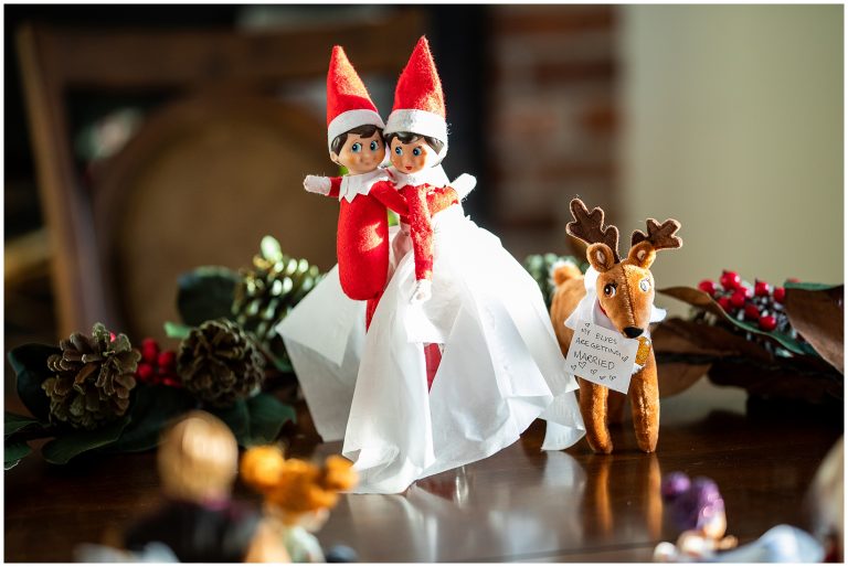 Dash + Sparkle | Married | Elf on the Shelf Wedding - Polar Square Designs