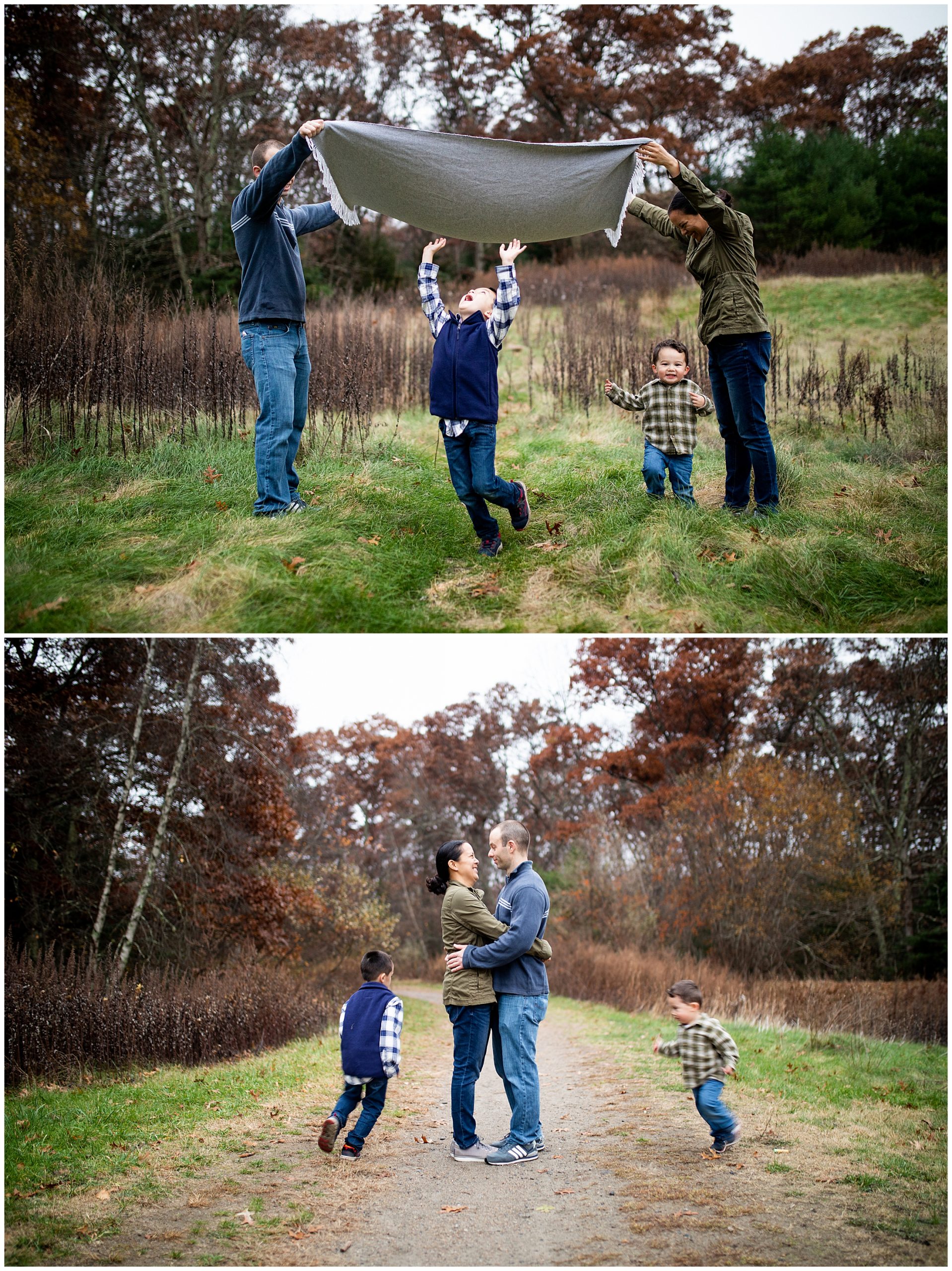 Camba-Kelsay Family | Fall Family Portraits | Ryan Park North Kingstown ...
