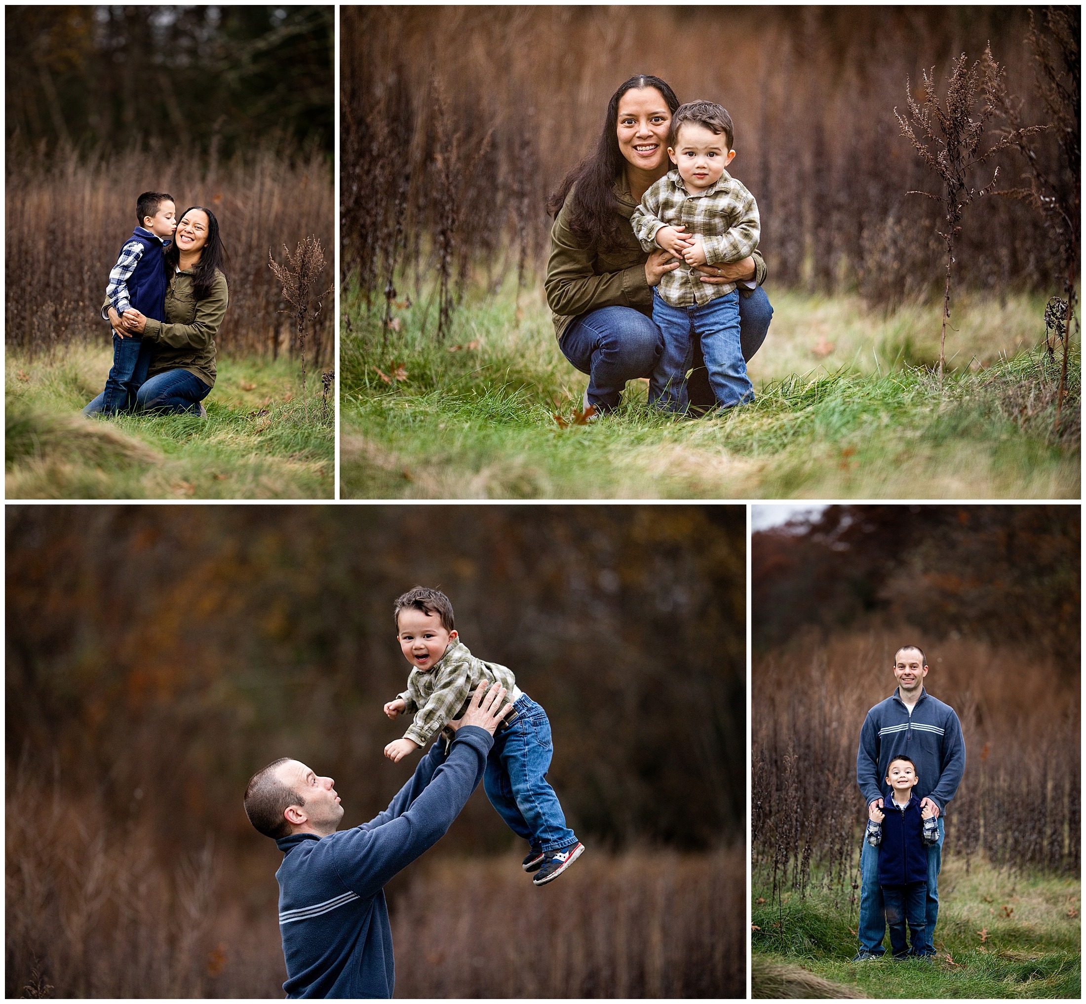 Camba-Kelsay Family | Fall Family Portraits | Ryan Park North Kingstown ...
