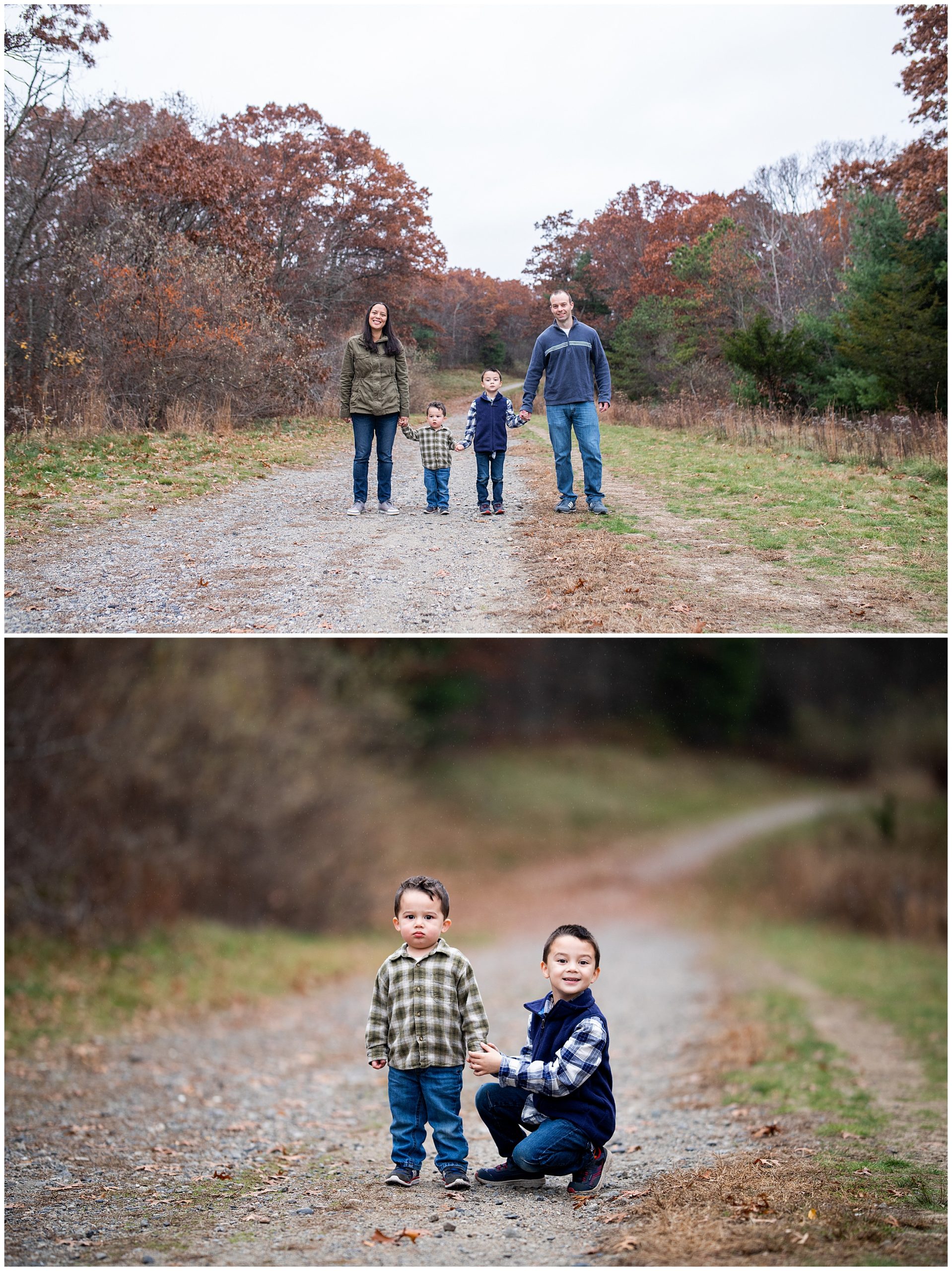 Camba-Kelsay Family | Fall Family Portraits | Ryan Park North Kingstown ...
