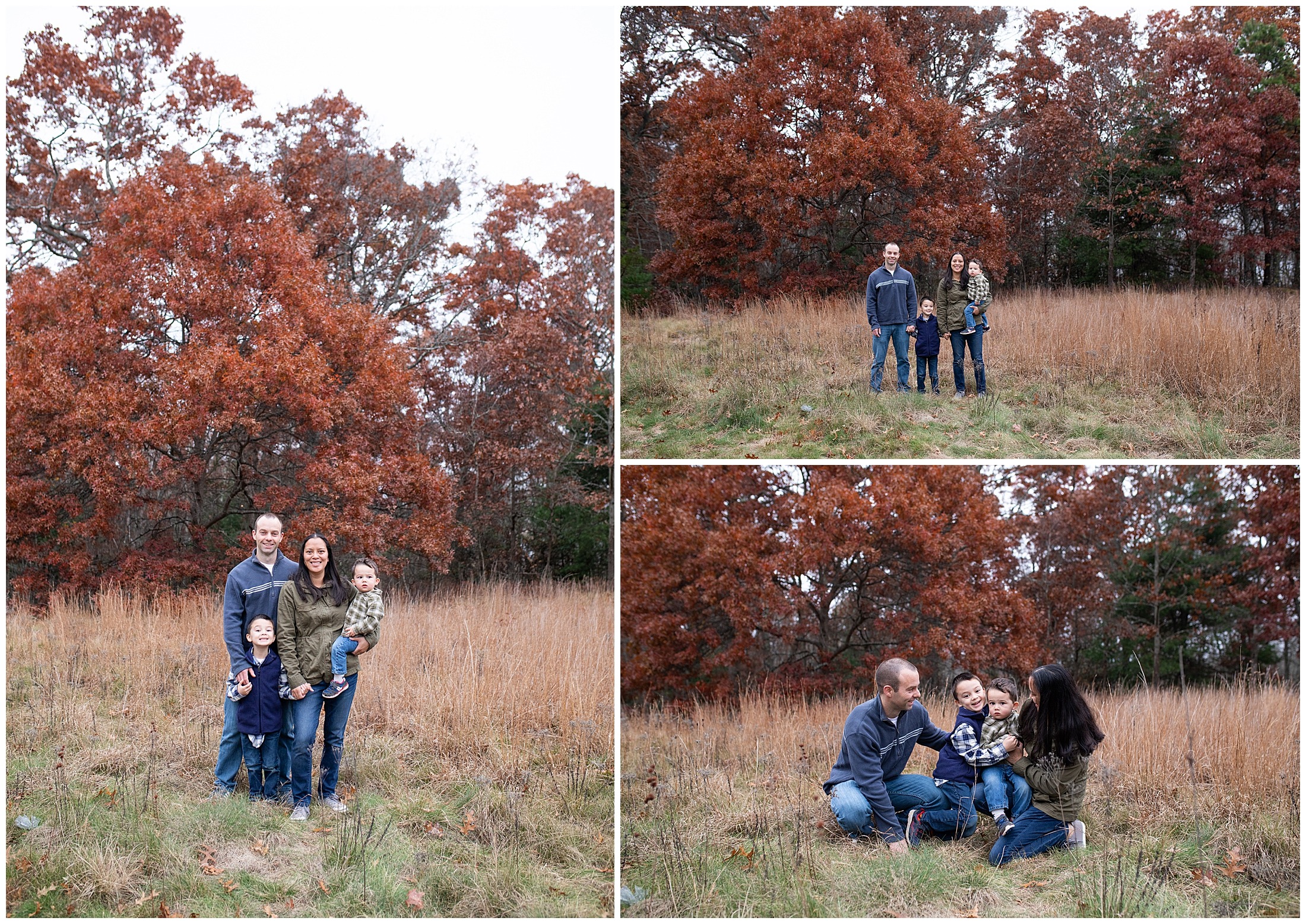 Camba-Kelsay Family | Fall Family Portraits | Ryan Park North Kingstown ...
