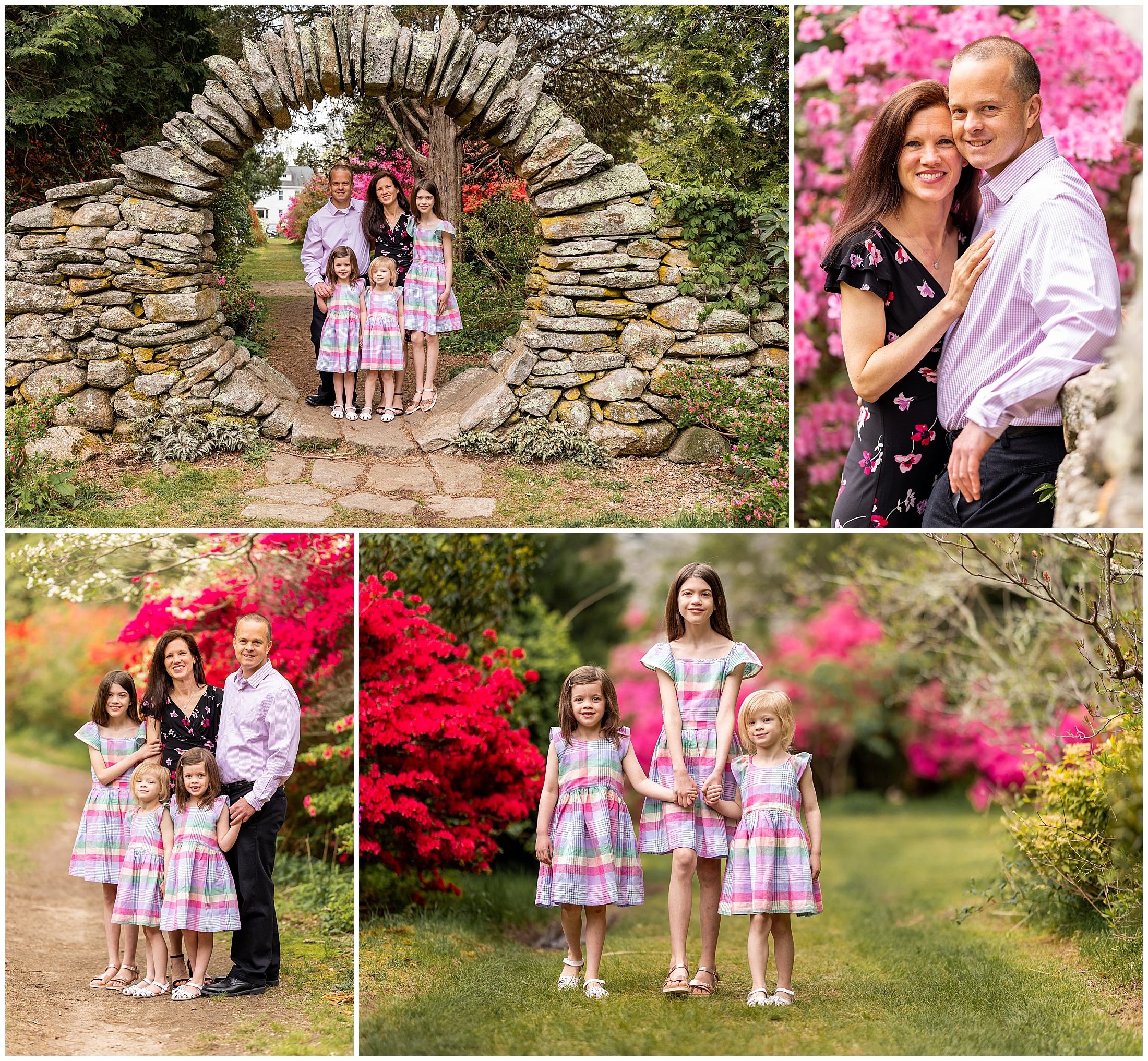 2021 Kinney Azalea Garden Spring Mini Sessions | Kingston, Rhode Island ...
