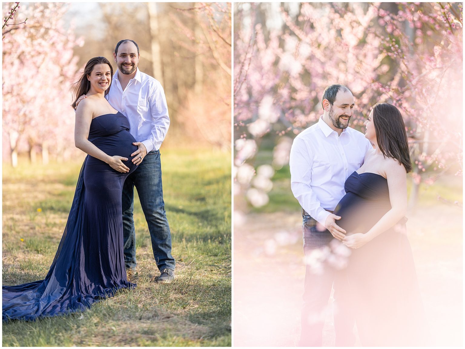 Michelle | Apple Orchard Maternity Portrait - Polar Square Designs