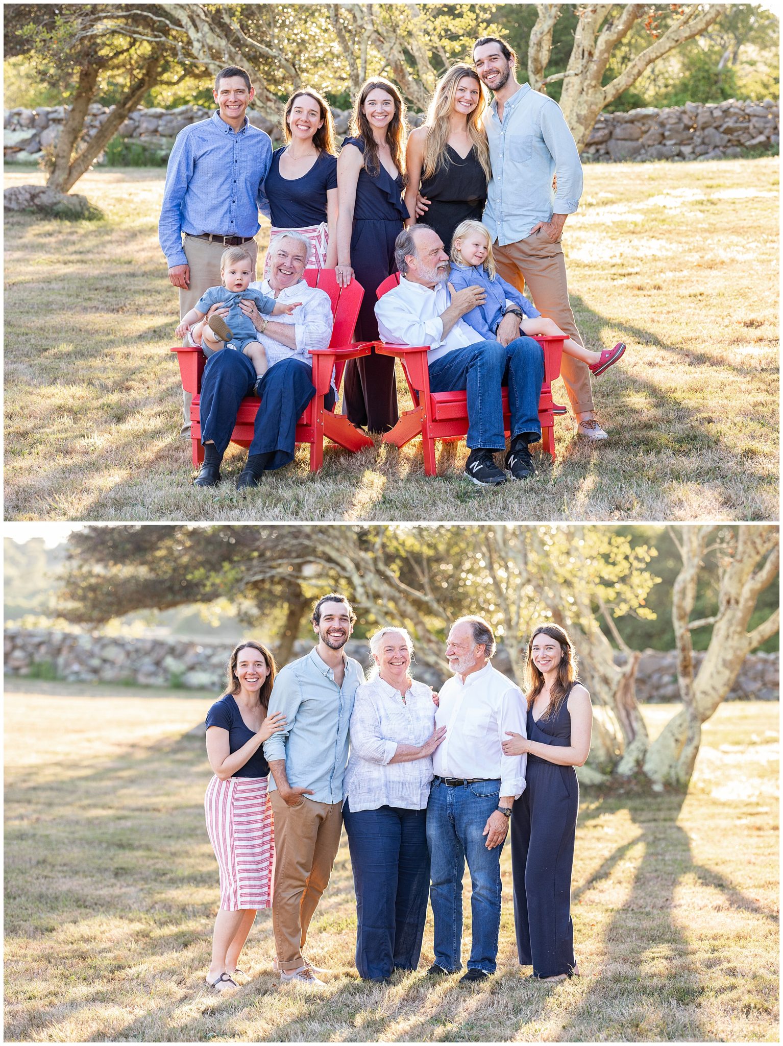Stoll Family | Extended Family Portrait Session | Block Island - Polar ...