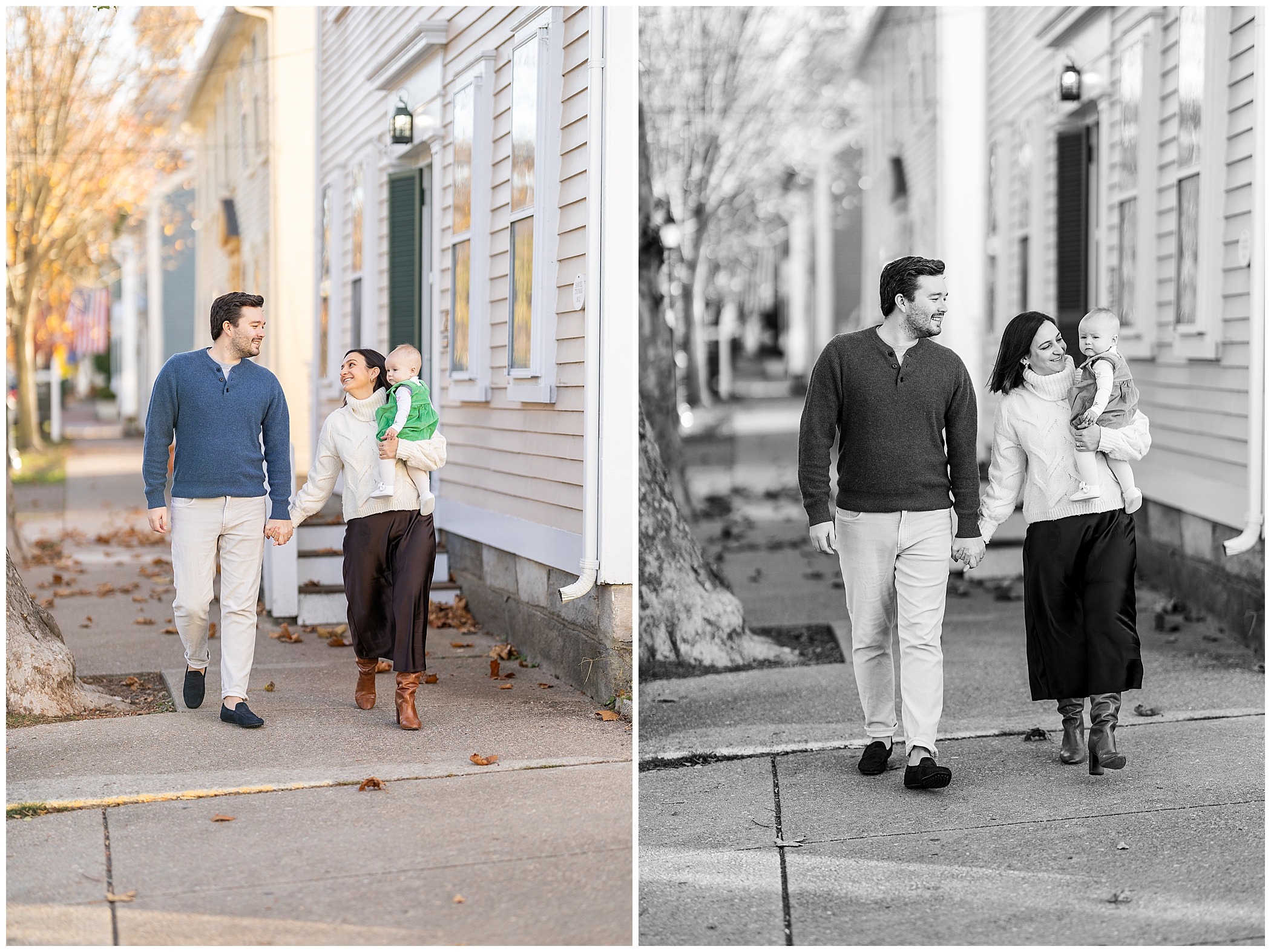 Hailey, Clayton + Poppy | Wickford Family Portrait - Polar Square Designs