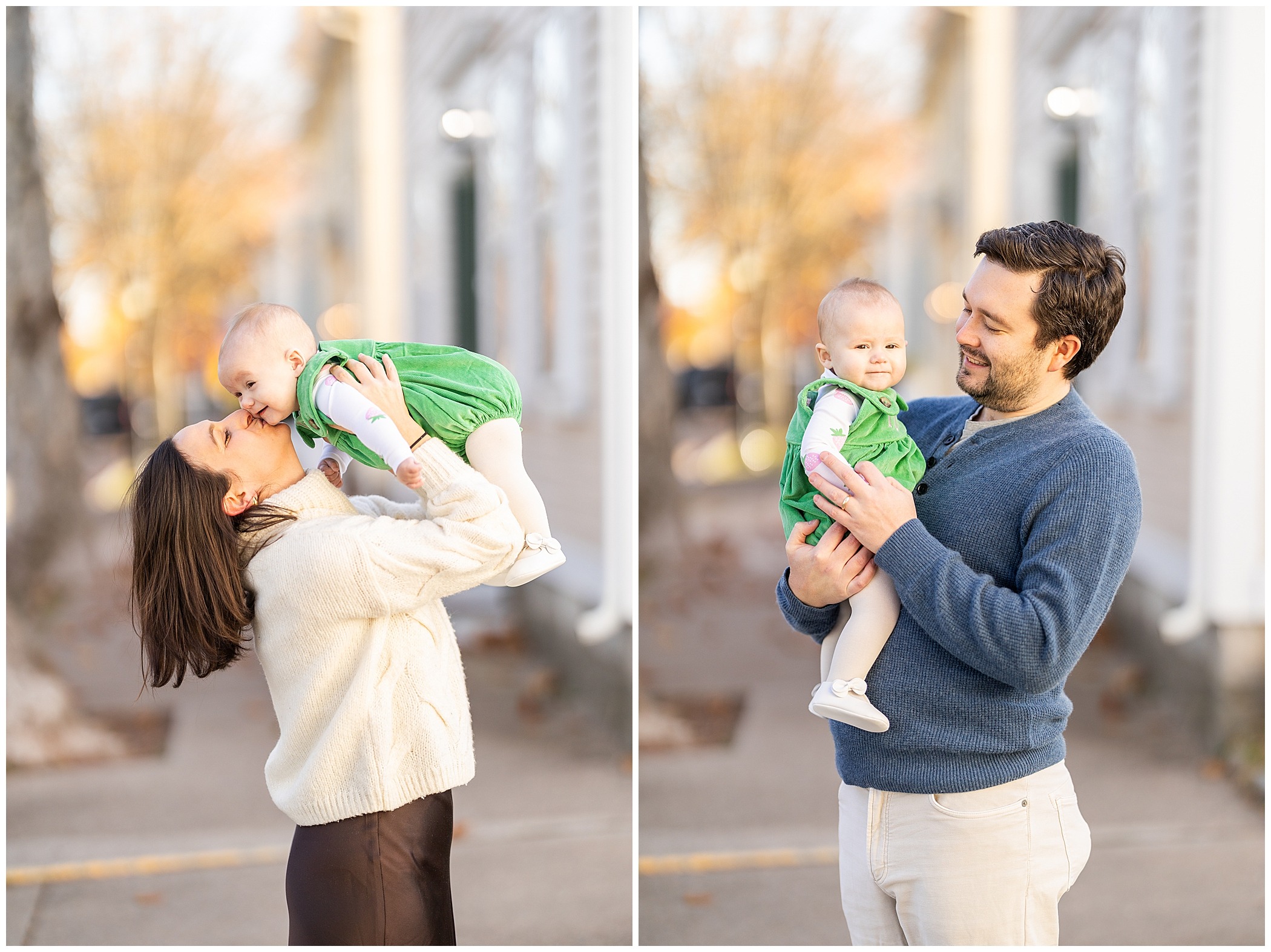 Hailey, Clayton + Poppy | Wickford Family Portrait - Polar Square Designs