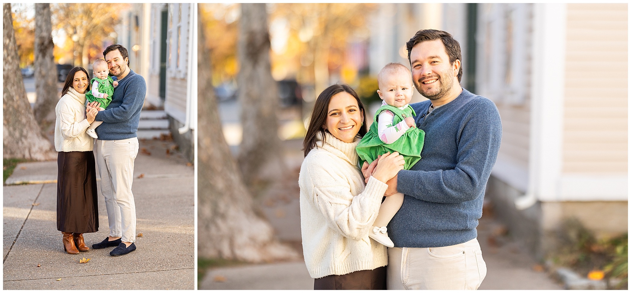 Hailey, Clayton + Poppy | Wickford Family Portrait - Polar Square Designs