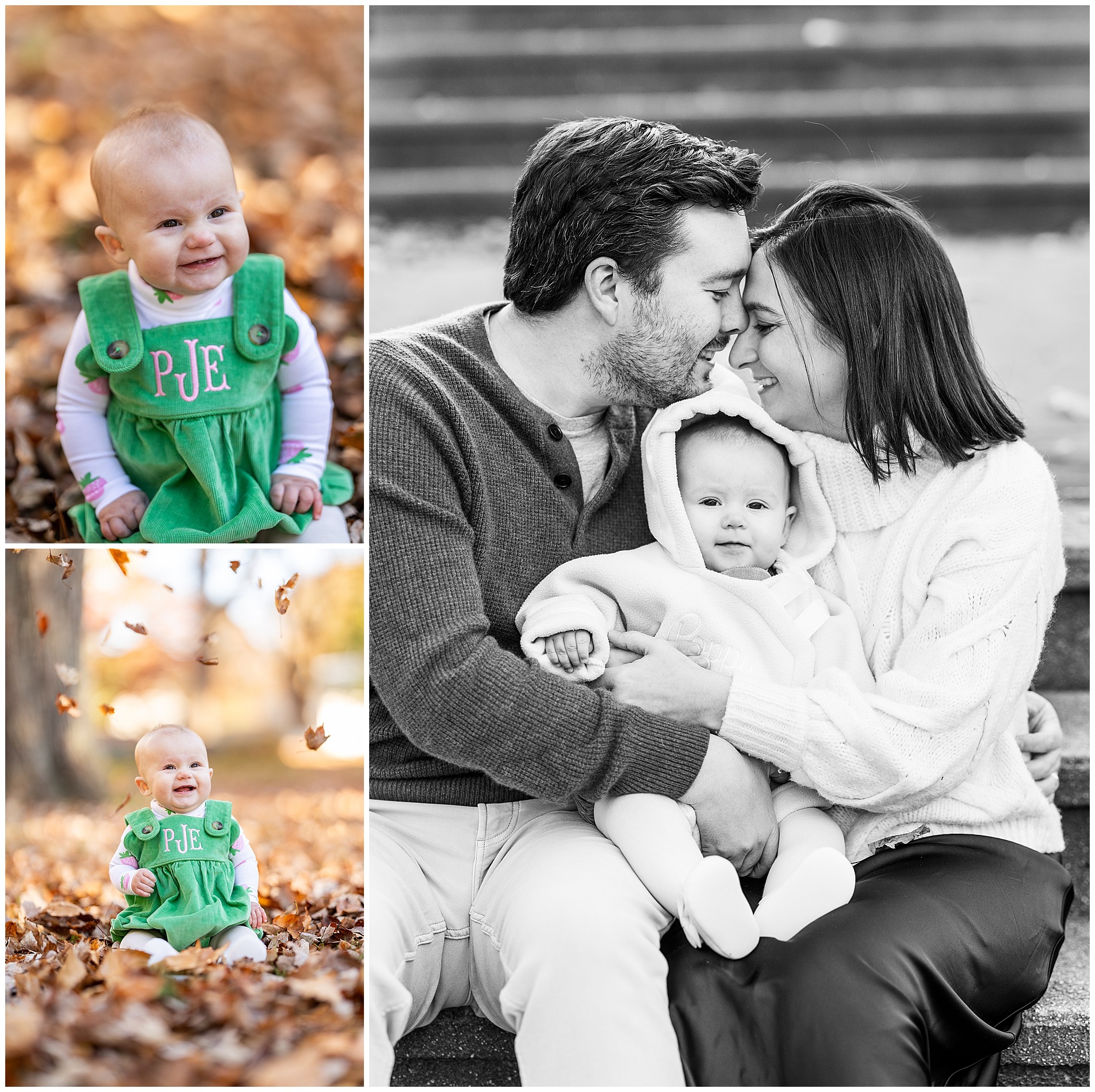 Hailey, Clayton + Poppy | Wickford Family Portrait - Polar Square Designs