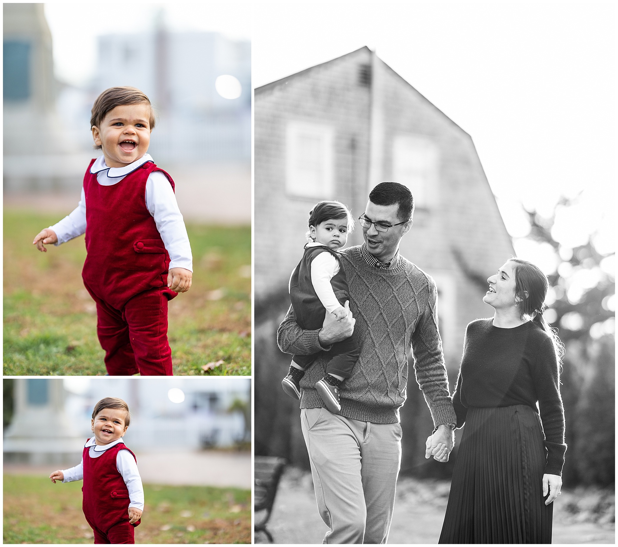 Baum Family | Wickford Family Portrait - Polar Square Designs