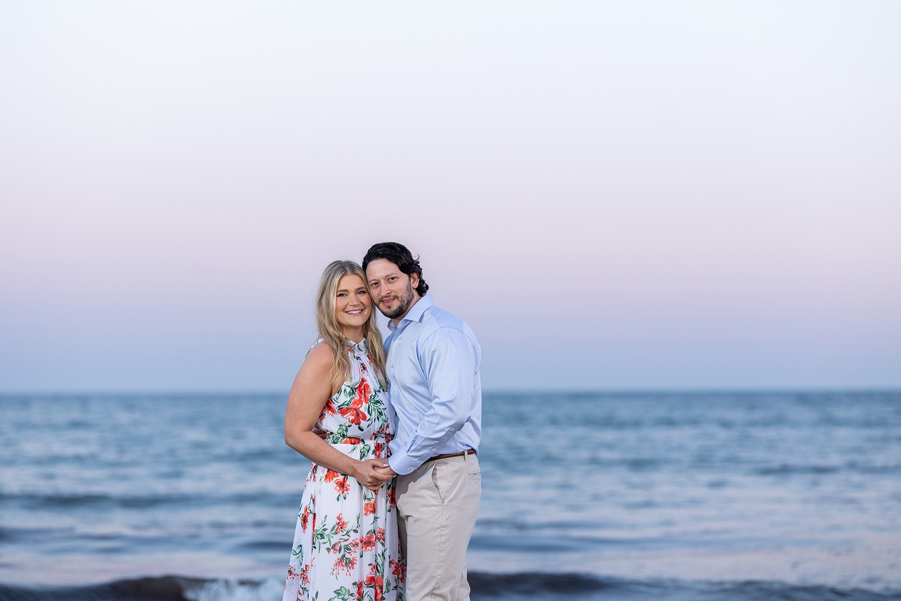 Rachel + Bryce | Engaged | Cliff Walk and Second Beach - Polar Square ...